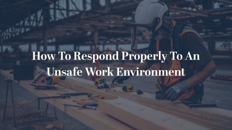 Signs Of An Unsafe Work Environment For Construction Workers